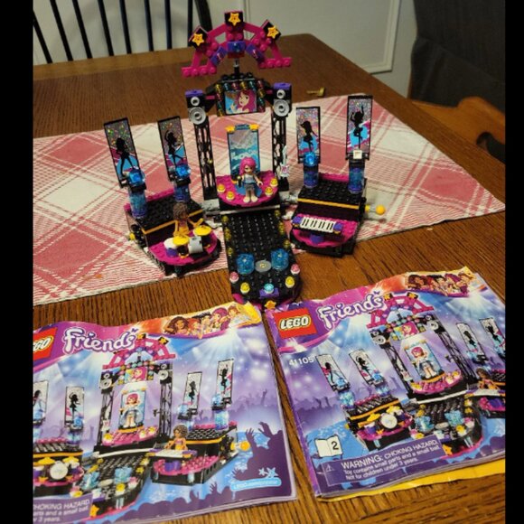 Toys | Lego Friends 4115 Pop Star Stage Building Kit | Poshmark